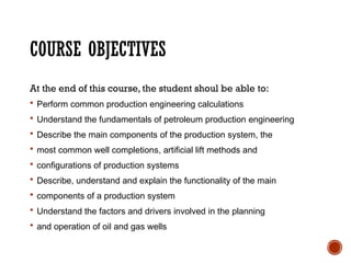Lecture01 of the petroleum production engineering for oil and gas ...