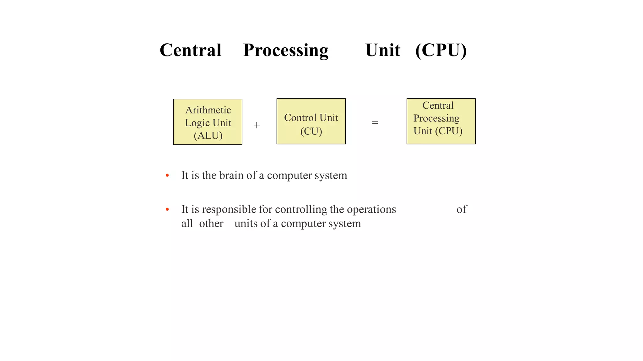 Basic organization of computer | PPTX