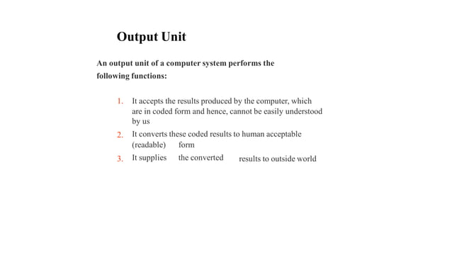Basic organization of computer | PPTX