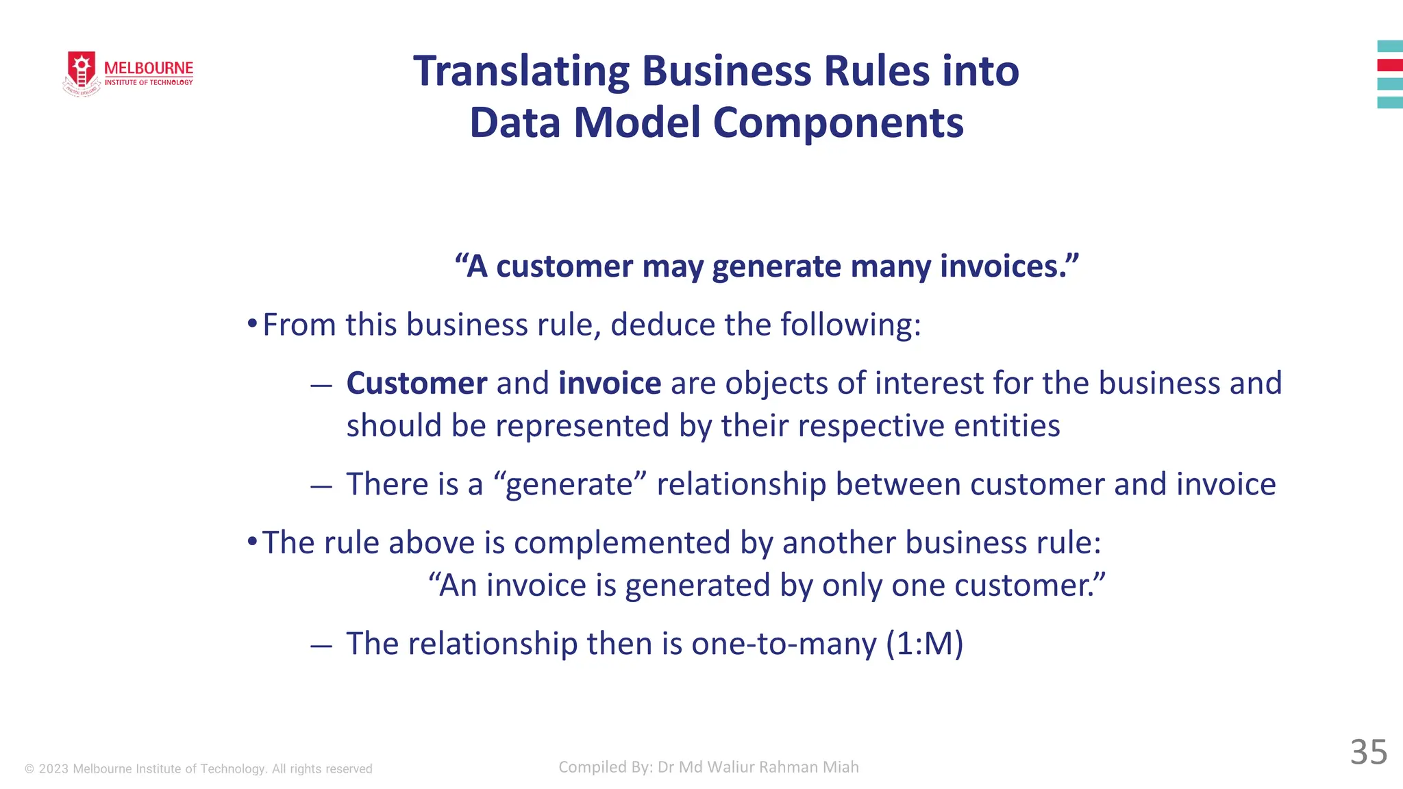 Lecture 01 - Data, Information, knowledge, and Data Models.pptx