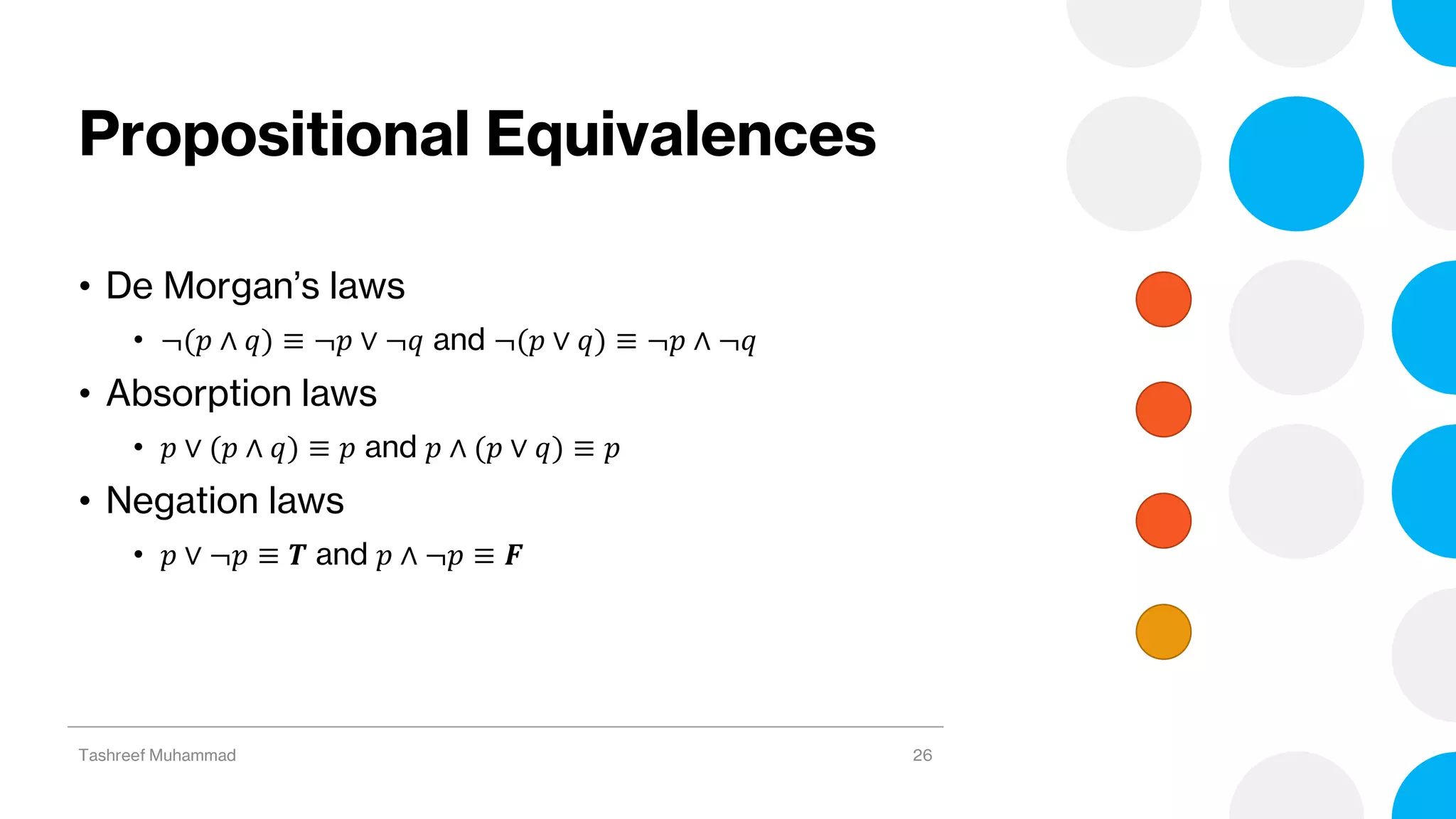 Lecture 01 - Discrete Mathematics | PPT