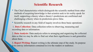 Fundamentals of Research | PPTX
