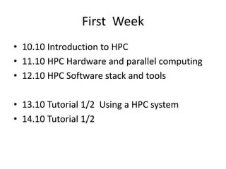 Foundation of High Performance Computing HPC | PDF