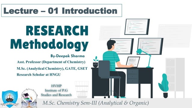 Lecture 01 introduction research methodology | PPTX | Science