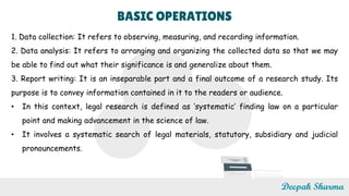 Lecture 01 introduction research methodology | PPTX