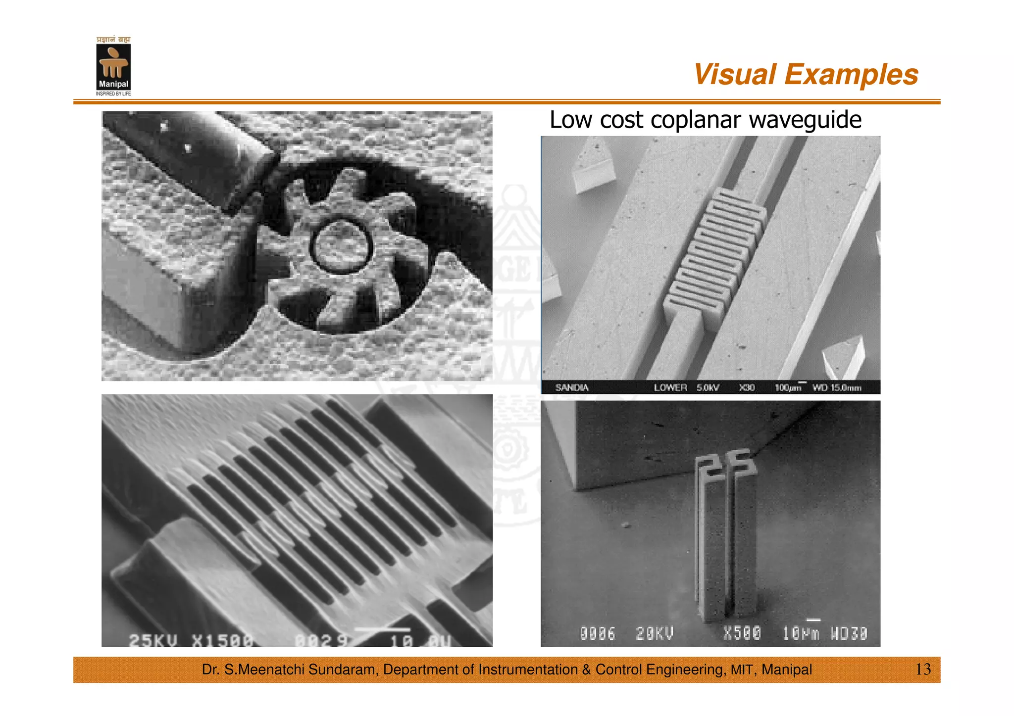Lecture 01 introduction to mems | PDF