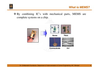 Lecture 01 introduction to mems | PDF