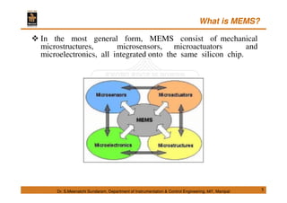 Lecture 01 introduction to mems | PDF