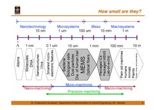 Lecture 01 introduction to mems | PDF
