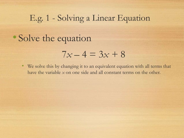 Lecture 01 - Linear Equations.ppt