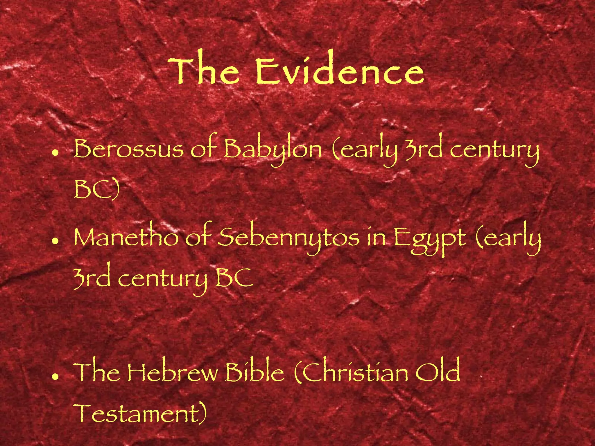 Lecture 01 the ancient near east (b) | PPT