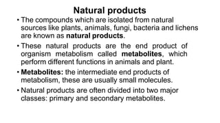 Lecture# 01& 02 Inroduction to natural products.pptx