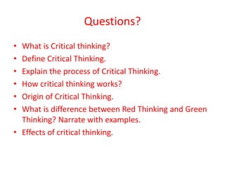 Lecture 01 & 02Intro to Critical Thinking.ppt