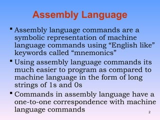 Comprehensive Overview of Computer Architecture, Assembly Language, and ...