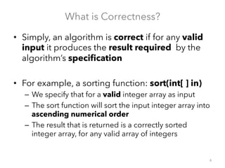 Lecture01a correctness | PPT