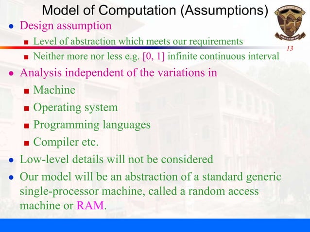 Lecture01 Algorithm Analysis Ppt Programming Languages Computing 7174