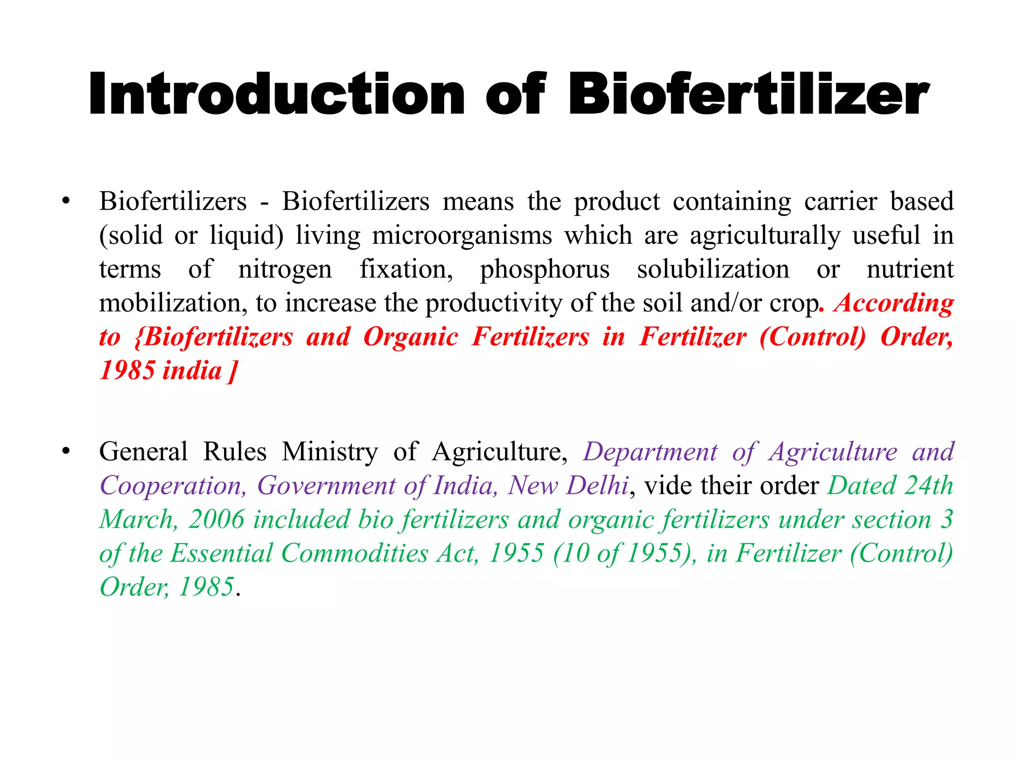 Lecture 01 classification, method use, cross spp. of biofertilizer.pdf