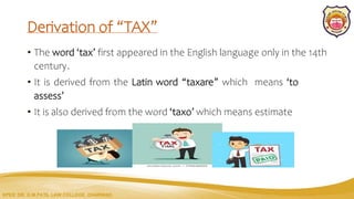 Lecture_01_Historical Perspective of Tax.pptx
