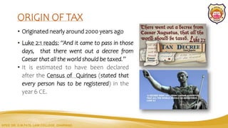 Lecture_01_Historical Perspective of Tax.pptx