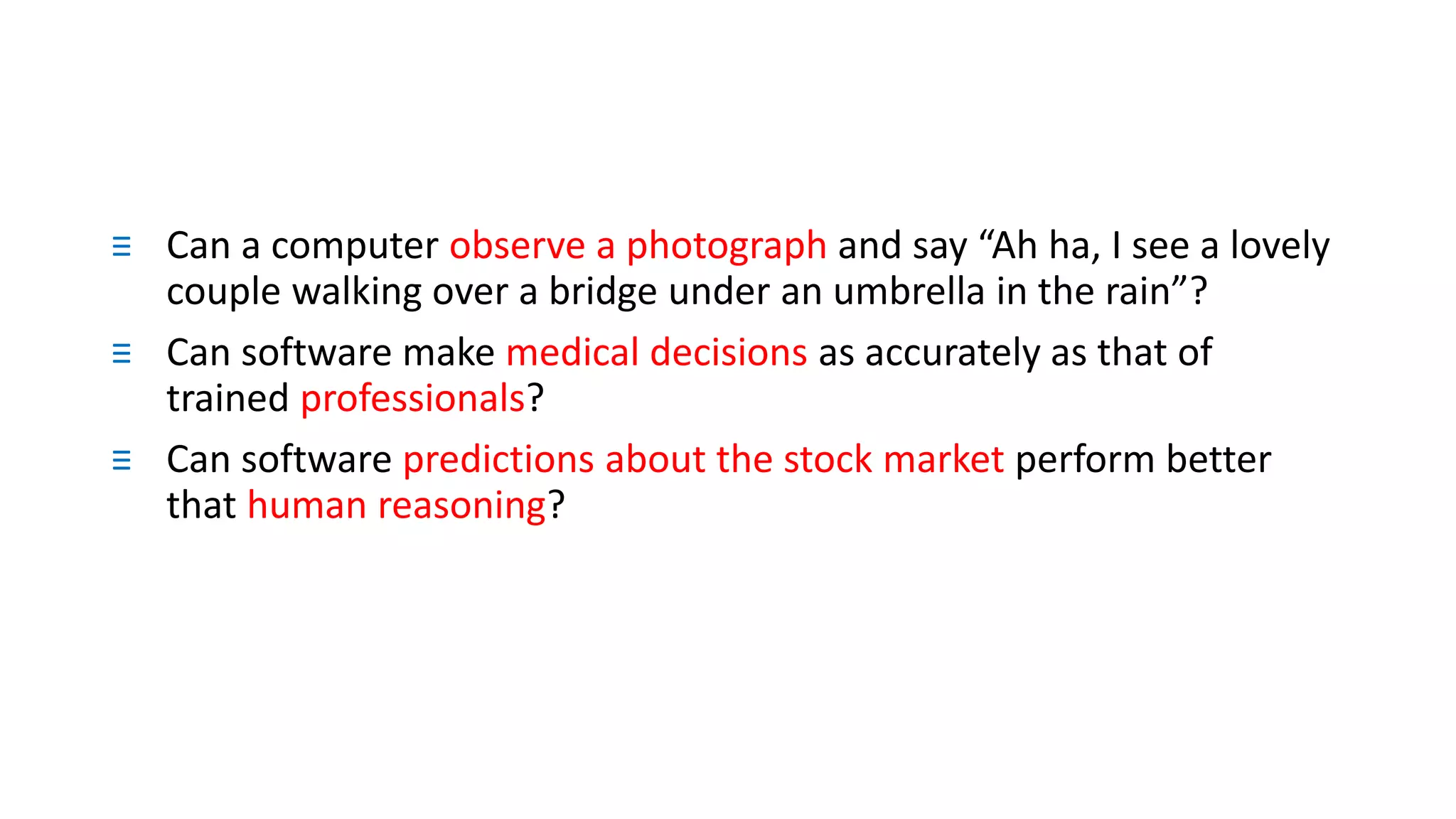 Lecture 01 intro. to ml and overview | PPT