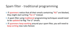 Lecture 01 intro. to ml and overview | PPT