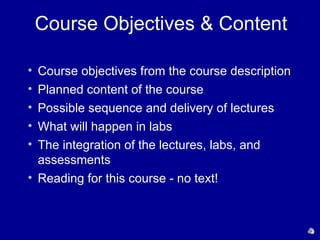 Lecture01 introduction | PPT