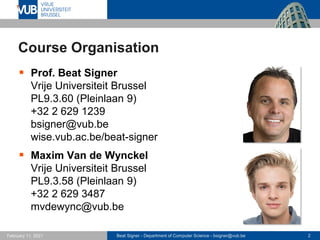 Introduction - Lecture 1 - Information Visualisation (4019538FNR) | PPT