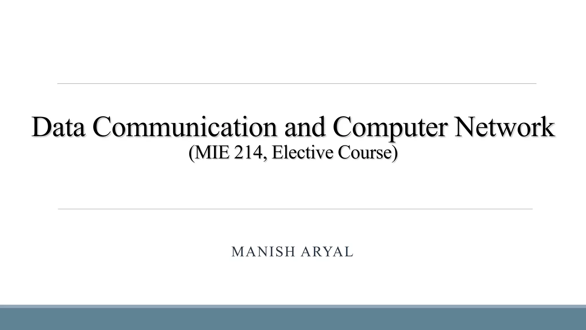Lecture 01 {introduction} Pptx