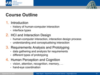 Introduction - Lecture 1 - Human-Computer Interaction (1023841ANR) | PDF