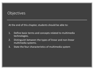 Multimedia Chapter 1 - Introduction to MM | PDF