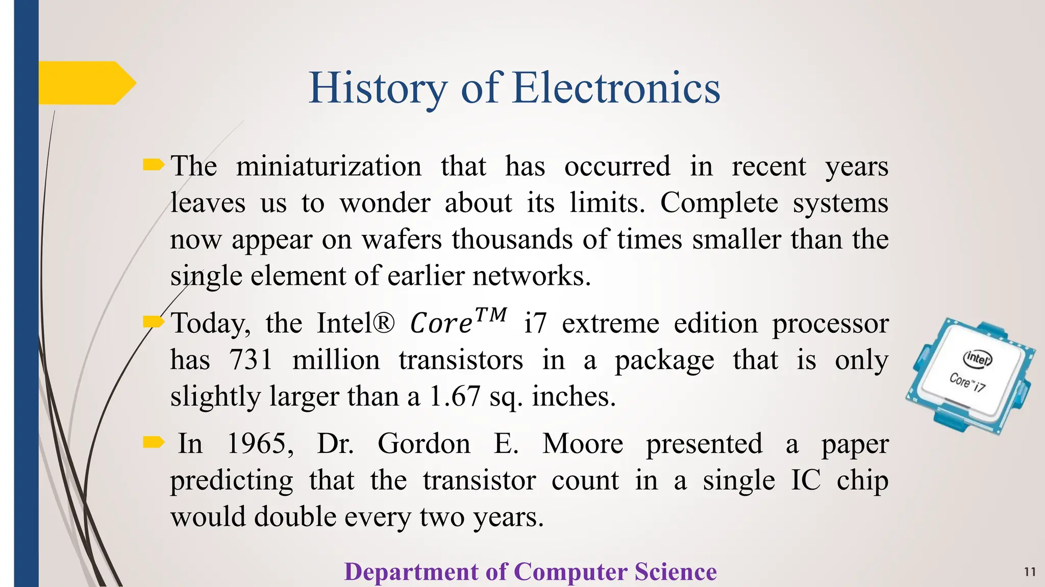 Lecture 01 Introduction and applications of Electronics ...