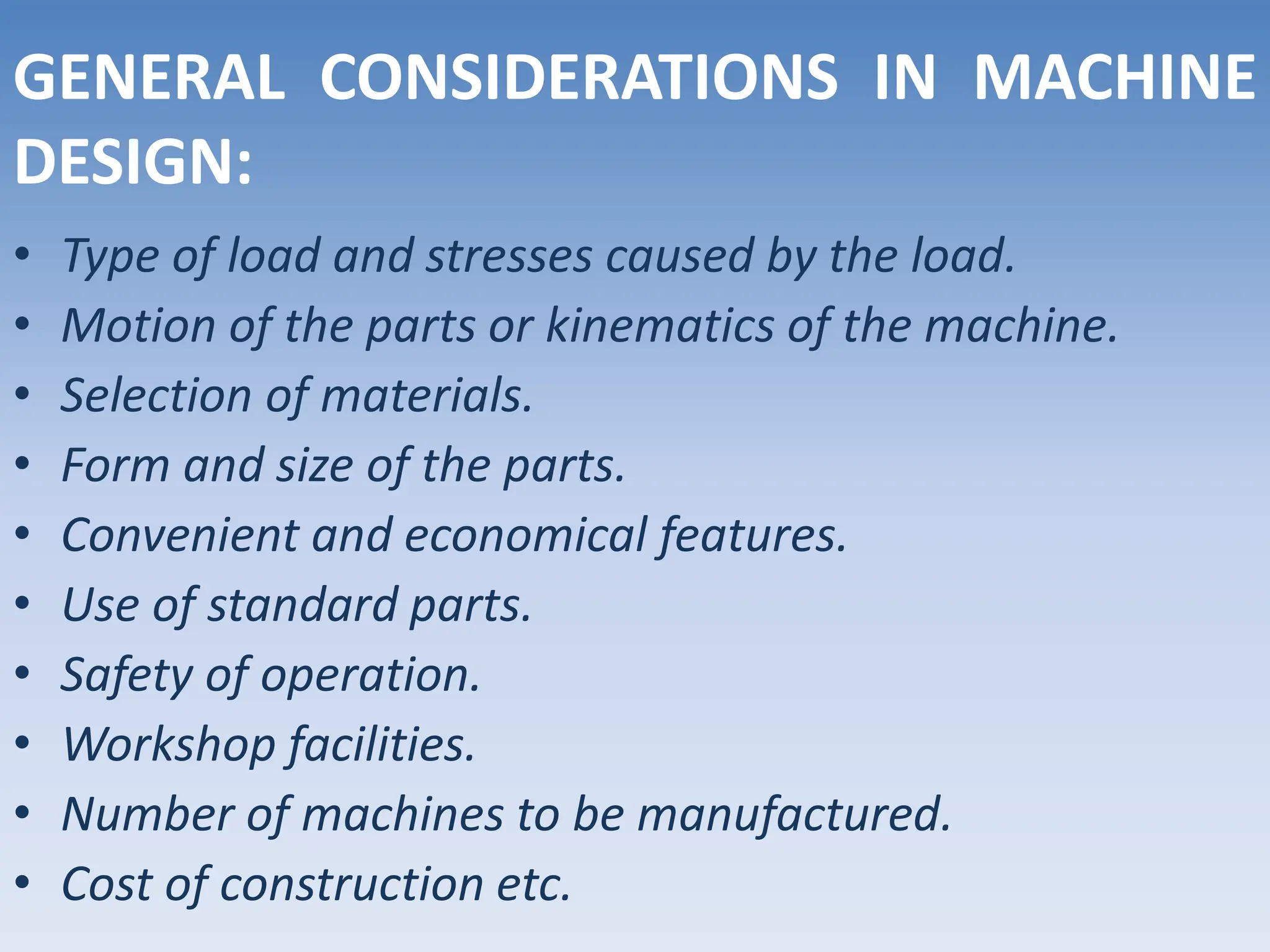 Lecture01introductionmachine Design Iipptx Physics Science