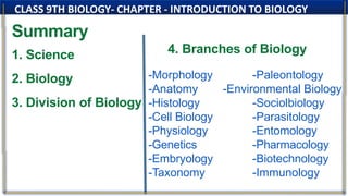 Lecture#01 Introduction to Biology.pptx