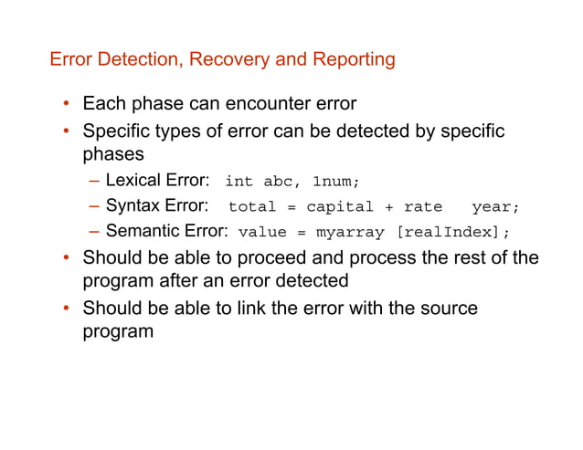 Lecture 01 introduction to compiler | PDF