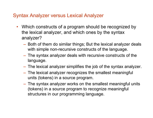 Lecture 01 introduction to compiler | PDF