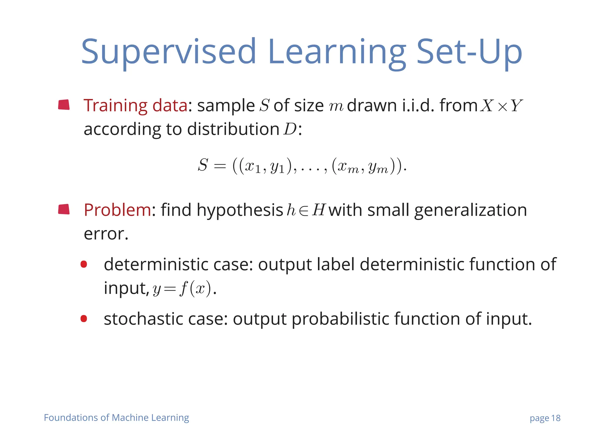 Lecture 01(Introduction to machine learning) | PDF