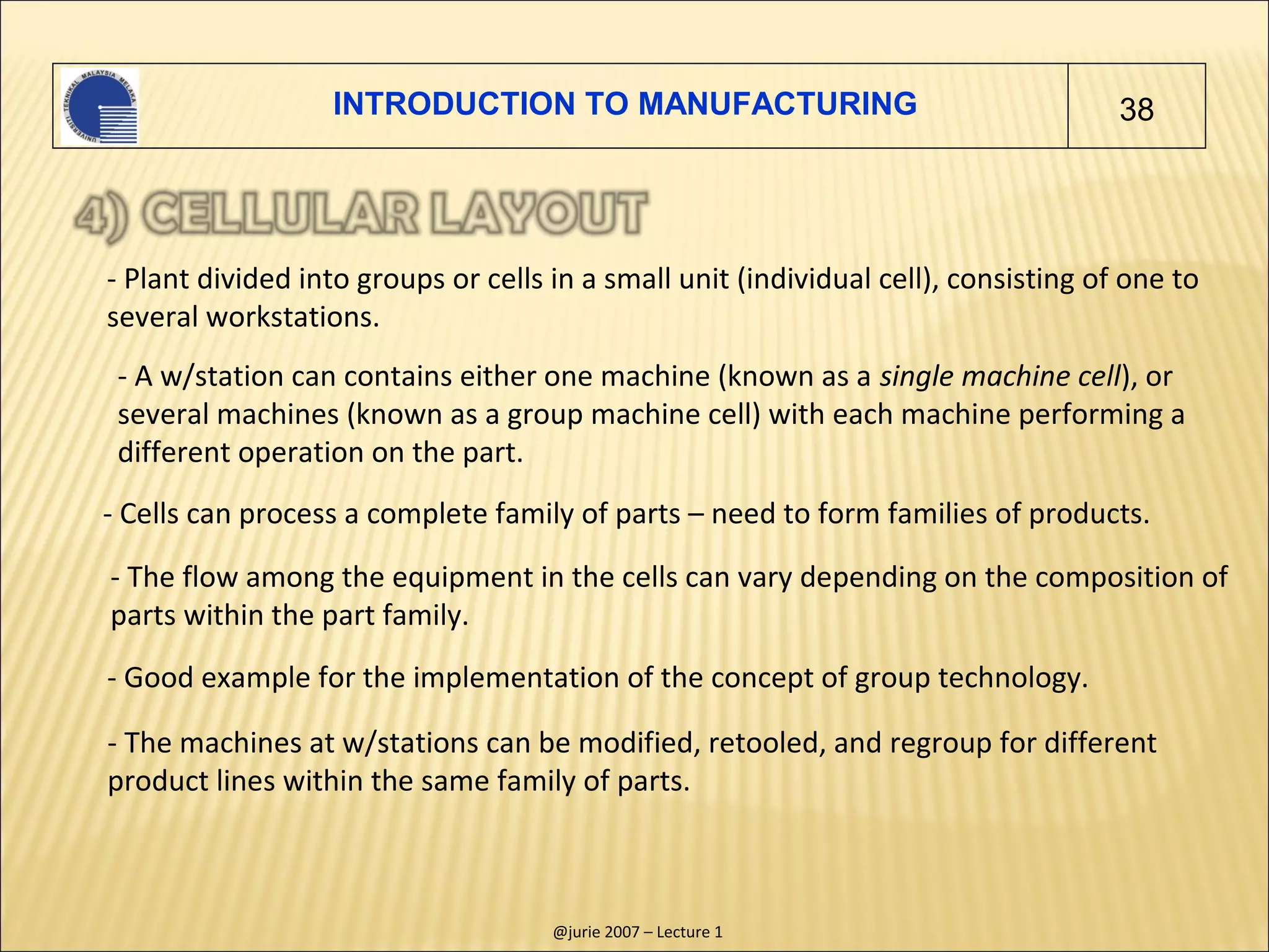 Lecture 01 introduction to manufacturing | PPT