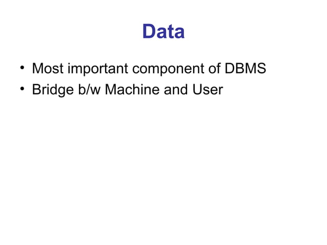 Lecture 01 overview of dbms | PPT