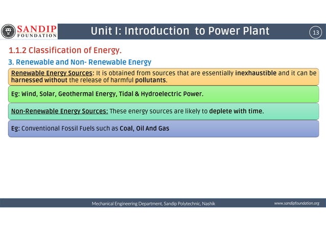 Lecture 01_PPE_unit 1_Introduction to Power Plant Engineering | PDF