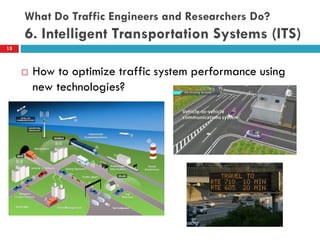 Lecture 01 Introduction (Traffic Engineering هندسة المرور & Dr. Usama Shahdah) | PDF