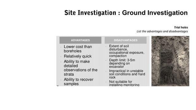 site investigation | PPT