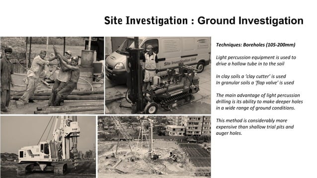 site investigation | PPT
