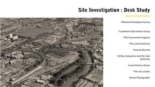 site investigation | PPT