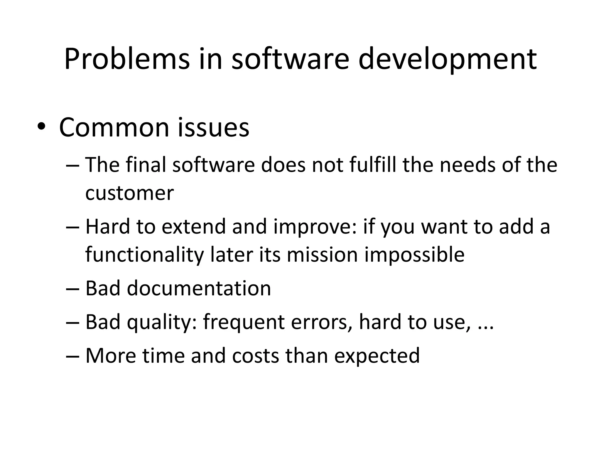 Lecture 01 Software Engineering Introduction Ppt Free Download