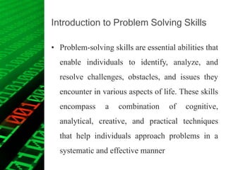 Understanding and Solving Software Problems | PPTX