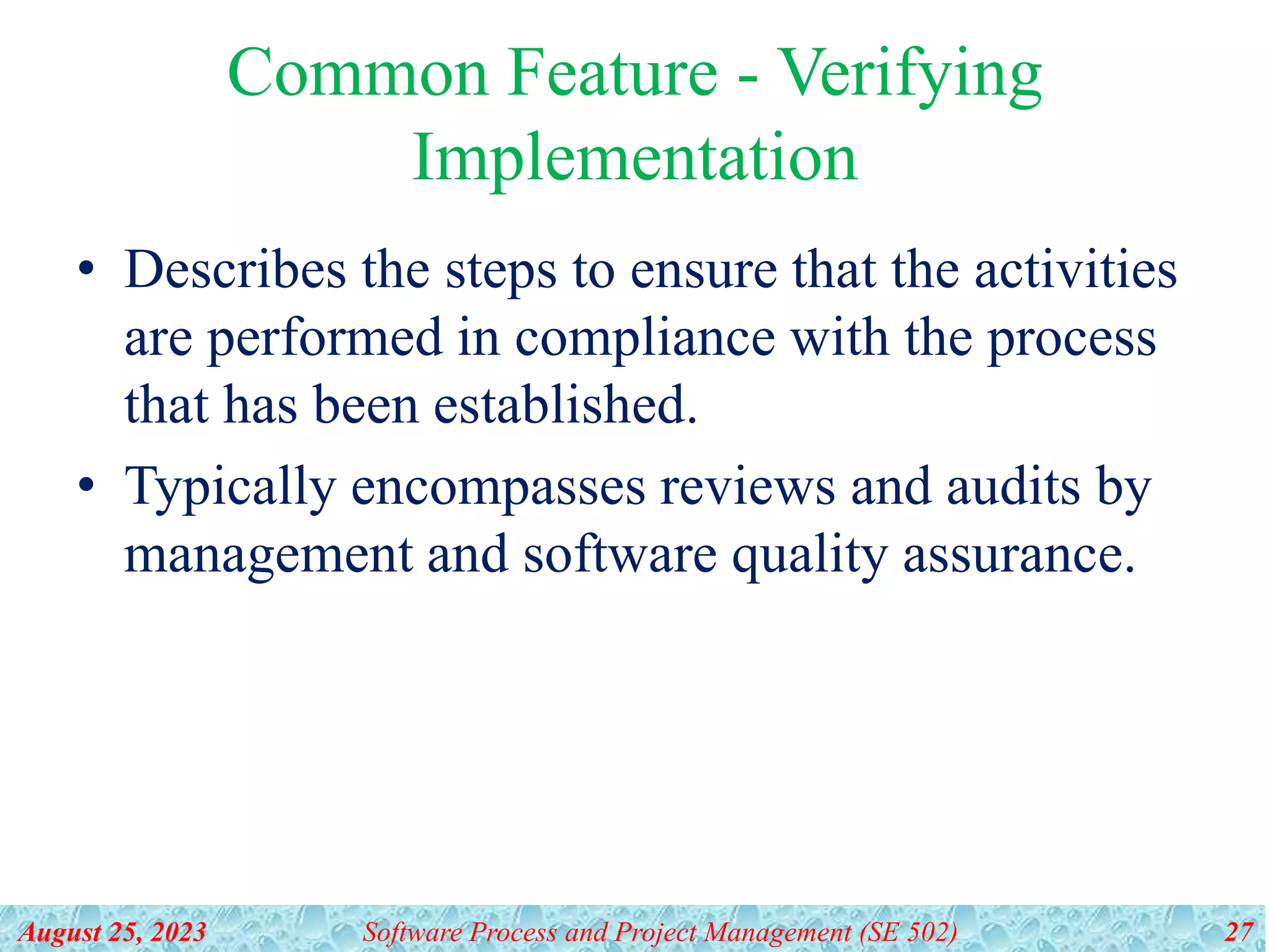Lecture 01 Software Process Maturity.pptx