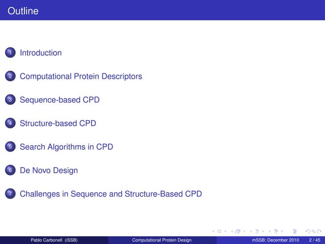 Computational Protein Design. 2. Computational Protein Design Techniques | PDF