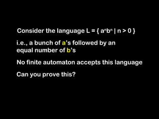 Deterministic Finite Automata | PPT | Programming Languages | Computing