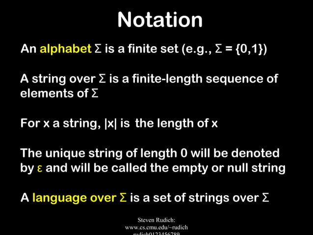 Deterministic Finite Automata Ppt Programming Languages Computing