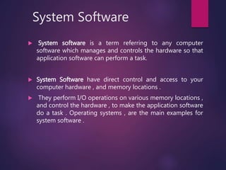 Computer Software Components